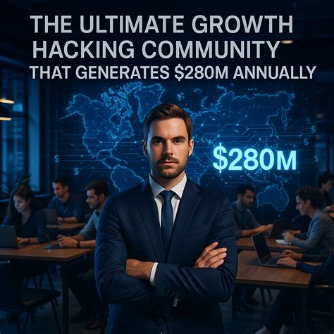 The Ultimate Growth Hacking Community That Generates 280m Annually