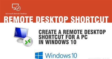 How To Add Remote Desktop Shortcut To Desktop At Samantha Hanlon Blog