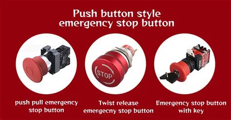 Emergency Stop Button Types Installation And Uses Wholesale Push