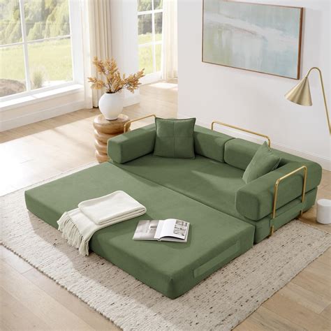 4 In 1 Folding Convertible Sofa Bed 78 Inch Oversized