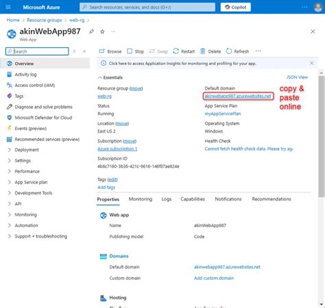 Deploy A Web App Using Azure Cli And Arm Template Dev Community