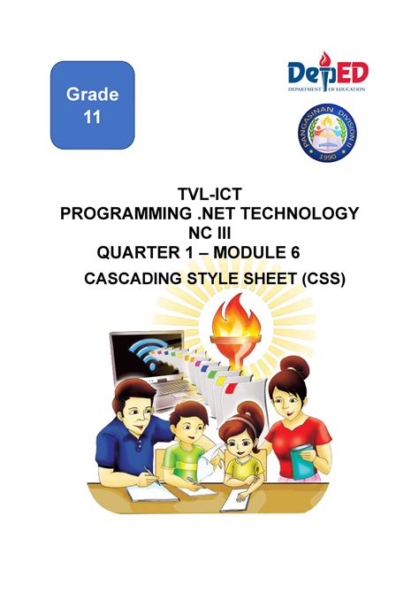 Q1 Module 6 G11 Net Programming Nciii Mangaldan Nhs Tvl Ict Programming Net Technology Nc Iii