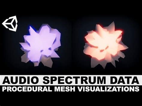 Unity D Procedural Mesh Visualizations Generate Procedural Meshes With Audio Spectrum Data