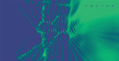 Array With Dynamic Emitted Particles 3d Technology Style Abstract