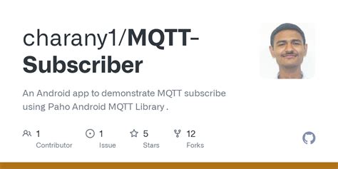 GitHub Charany MQTT Subscriber An Android App To Demonstrate MQTT Subscribe Using Paho