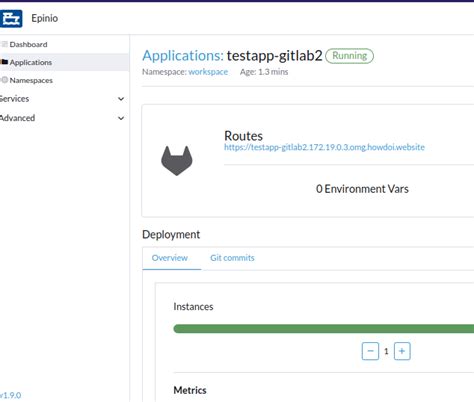 Ui Missing Gitlab Icon After App Deployment · Issue 267 · Epinioui