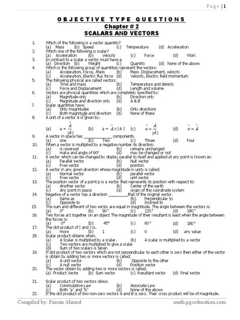 scalars and vectors pdf pdf euclidean vector velocity