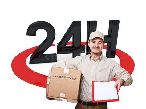 Fast Delivery Stock Photo Image Of Adult Hours Work 32231980