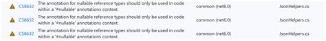 invalid use of nullable reference type · issue 252 · azure bridge to