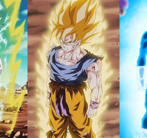 Goku All Super Saiyan Forms Ssa Goku Forms By Mandojetii On