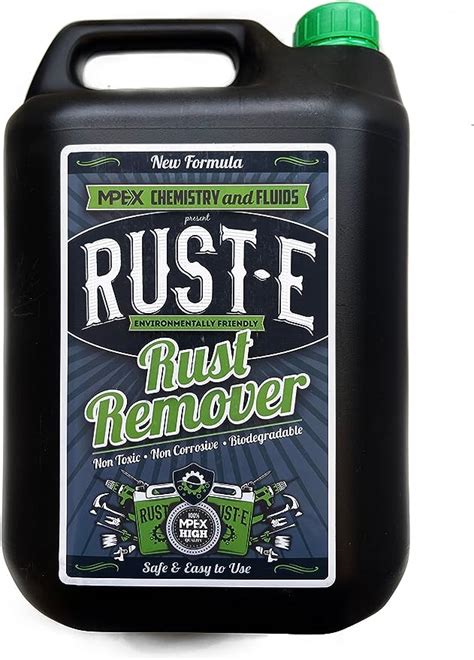 Rust E Rust Remover Liquid Solution Litres Amazon Co Uk Automotive