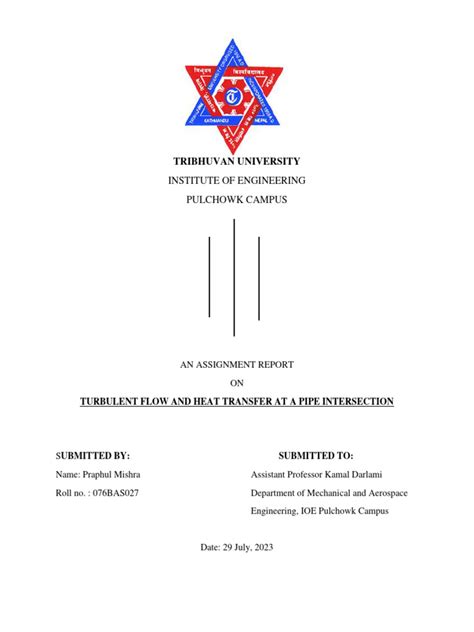 Cfd Assignment 3 Pdf Fluid Dynamics Boundary Layer