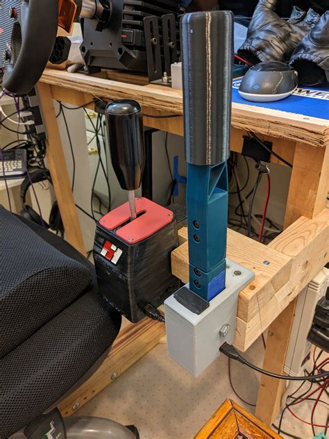 load cell sim racing handbrake being there