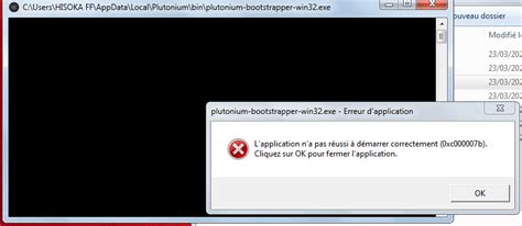 Plutonium Bootstrapper Win32exe L The Application Failed To Start Correctly Plutonium