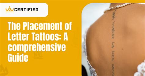 Text Tattoo Placement
