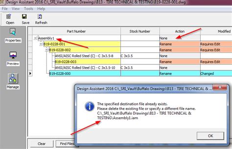 Solved Design Assistant Renaming Files Autodesk Community