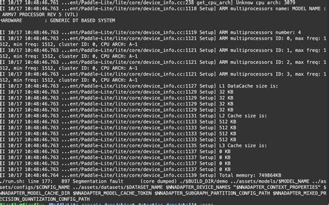 使用瑞星微rv1126版本部署运行报错 · issue 9887 · paddlepaddle paddle lite · github