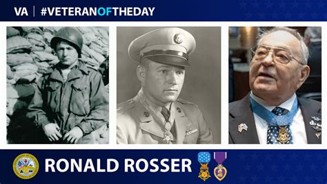 Veteranoftheday Army Veteran Ronald Rosser Va News