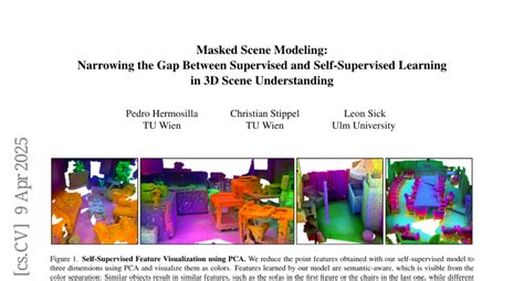 Masked Scene Modeling Narrowing The Gap Between Supervised And Self Supervised Learning In 3d