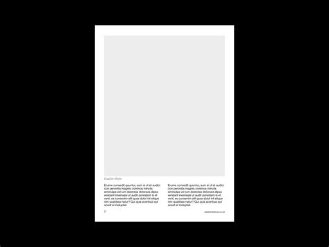 EBook PDF Grid System For InDesign Behance