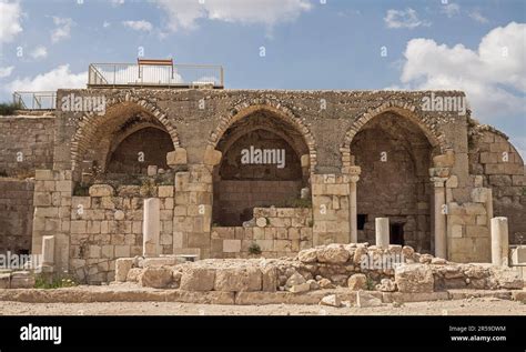 Crusader Church Built On Byzantine And Roman Ruins At The Beit Guvrin Crusader Church Built On Byzantine And Roman Ruins At The Beit Guvrin