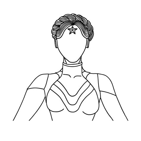 Premium Vector Twin Robot Lady From New Game Atomic And Heart Vector Illustration