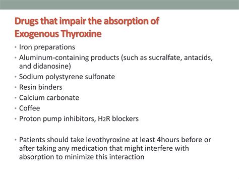 Drugs Affecting Thyroid Function Pptx