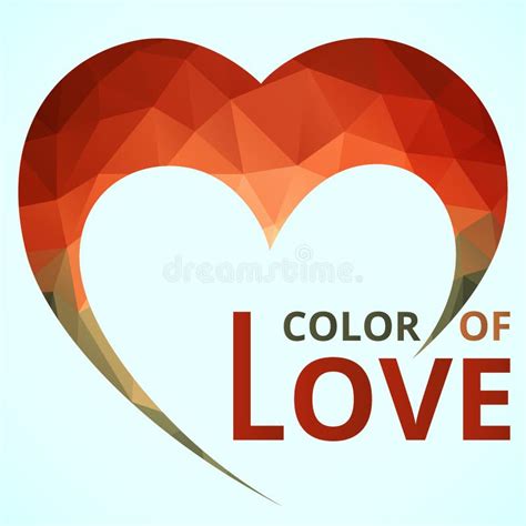 Logo Serce Geometic Ilustracja Wektor Ilustracja Złożonej Z Dekoracje