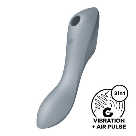 Вибратор Satisfyer Curvy Trinity 3 Сатисфаер 2 в 1 вакуумно-волновой ...