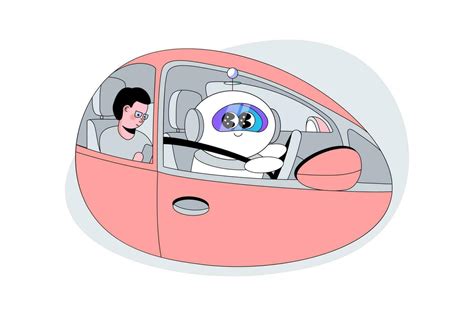 Autopilot Self Driving Ai Transporting Human In Car Using Neural