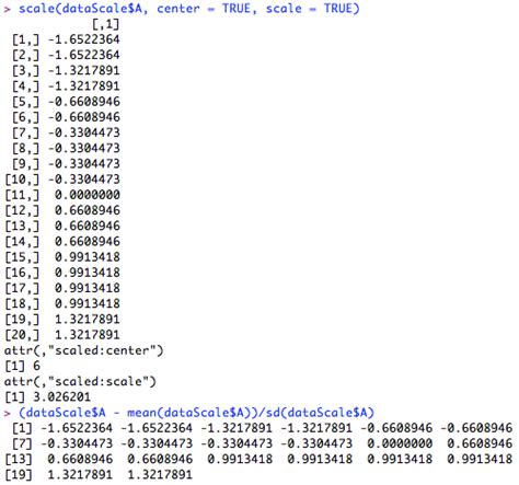 R Tutorial Series Centering Variables And Generating Z Scores With The