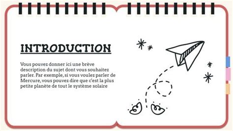 Notebook Style Babe Center Google Slides PowerPoint