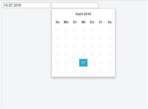 Javascript Fix Selected Startdate Should Be The Next End Date Stack