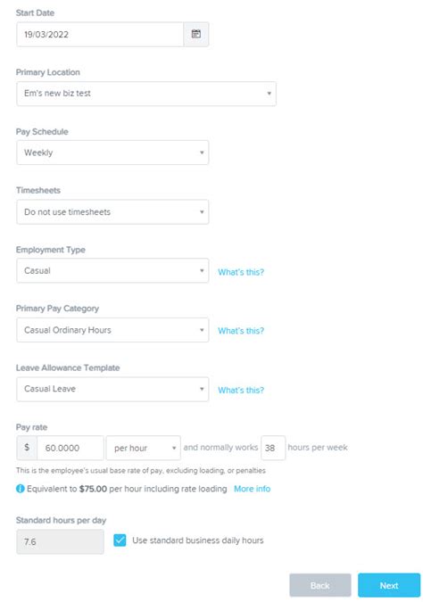 Adding An Employee Your Payroll AU