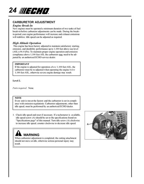 Echo Pas 225 Manual Comprehensive Guide And Maintenance Tips