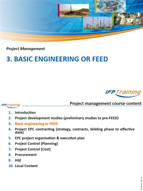2023 pgd basic engineering or feed pdf project management procurement