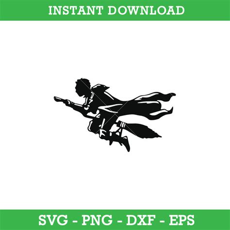 Harry Potter Broomstick Silhouette At Richard Harvey Blog