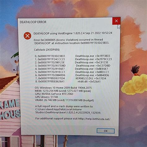 Looking For Any Help Game Was Working Just Fine Played Until About Am Then Shut Down Pc