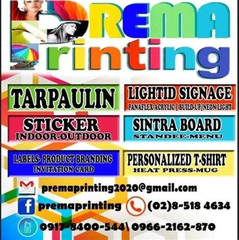 Printing Services Facebook
