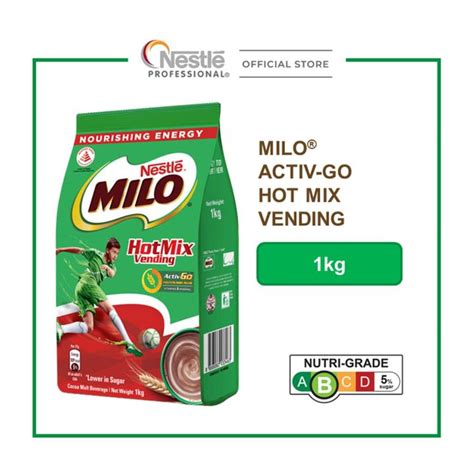 Nestle Milo Activ Go Hot Mix Vending Kg Lazada Singapore