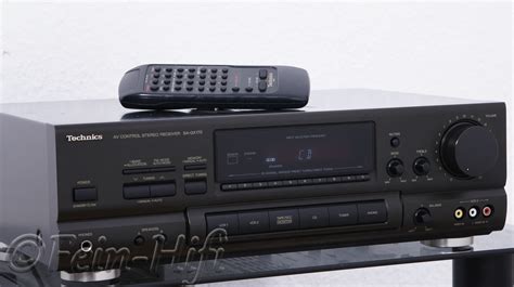 Technics Sa Gx170 Stereo Receiver Gebraucht Fein Hifi Shop