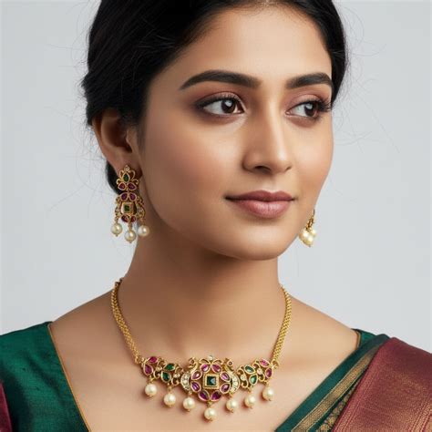 Pj 101 Vintage Gold And Multi Jewelry Set Ab Wholesale