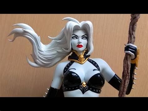 Фигурка Леди Смерть - Lady Death (печать, сборка, покраска) - YouTube