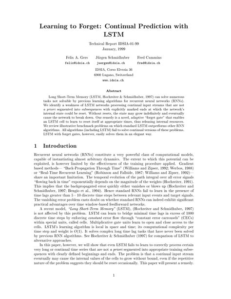 pdf learning to forget continual prediction with lstm