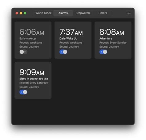 How To Set Alarm Clock On Mac