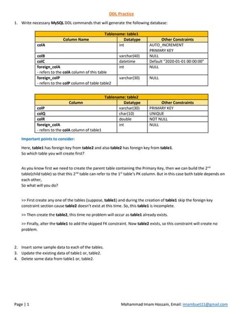 Dbms 5 Mysql Practice List Hr Schema Pdf Databases Computer