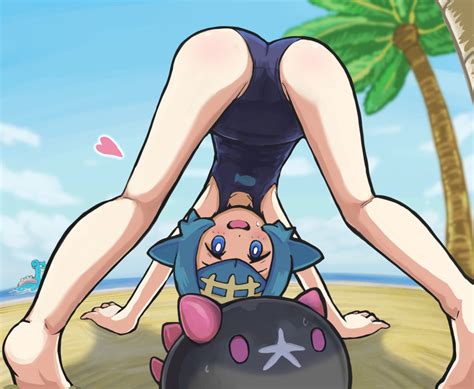 Takamame Lana Pokemon Lapras Pyukumuku Nintendo Pokemon Pokemon