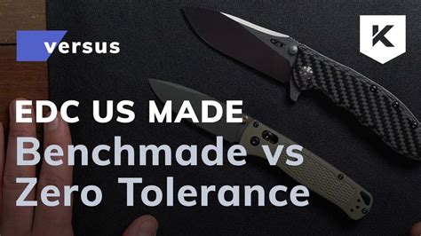 Benchmade Vs Zero Tolerance Ultimate Knife Showdown 2025 Knife Vibe