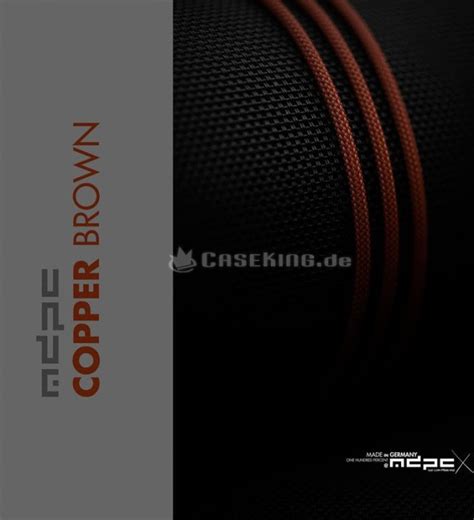 Mdpc X Sleeve Small Xtc Für Rundkabel 1m Copper Brown