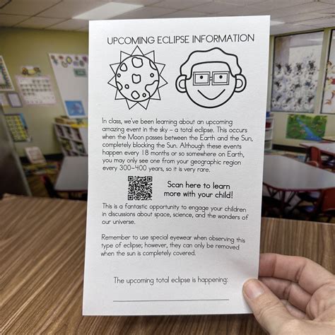 Total Eclipse Flyer Simply Kinder Printable Membership